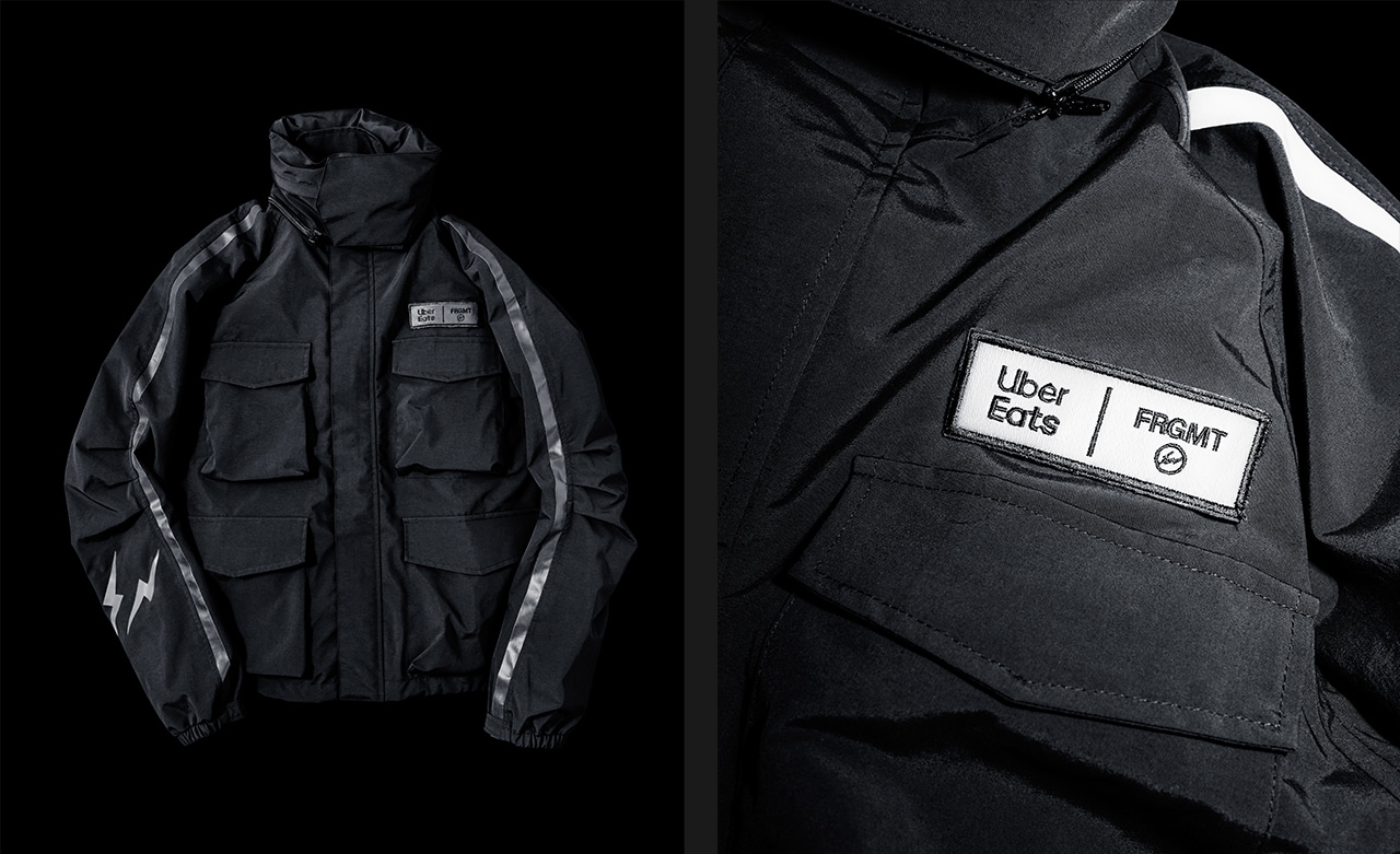 Uber Eats × fragment × KOMINE Limited-Edition Jacket for Delivery ...